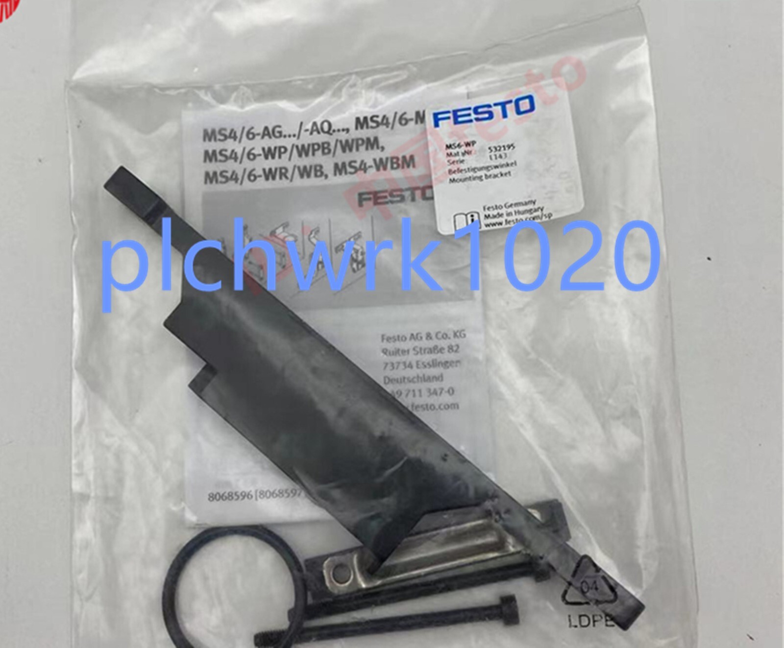 1 PCS NEW IN BOX Festo gas source mounting bracket MS6-WP 532195 | eBay