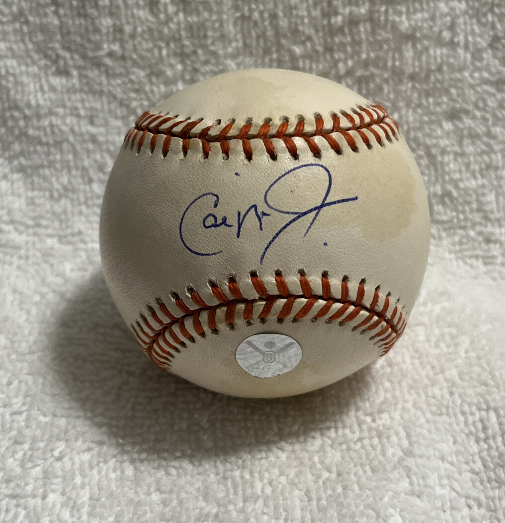 Cal Ripken Jr. Autographed Memorabilia | Signed Photo, Jersey ...