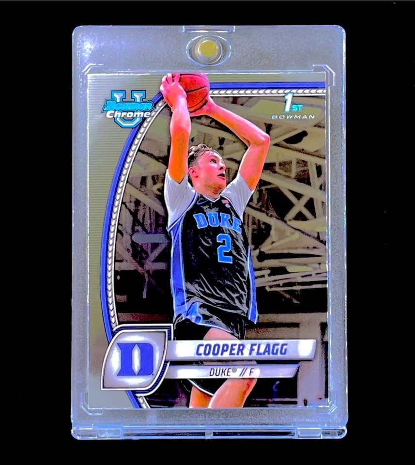 COOPER FLAGG RARE ROOKIE RC Card 1st Bowman Chrome Non Auto - DUKE | eBay