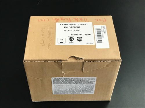 OEM Hitachi DT00581 Projector Lamp for CP-S210 CP-S210T CP-S210F CP ...