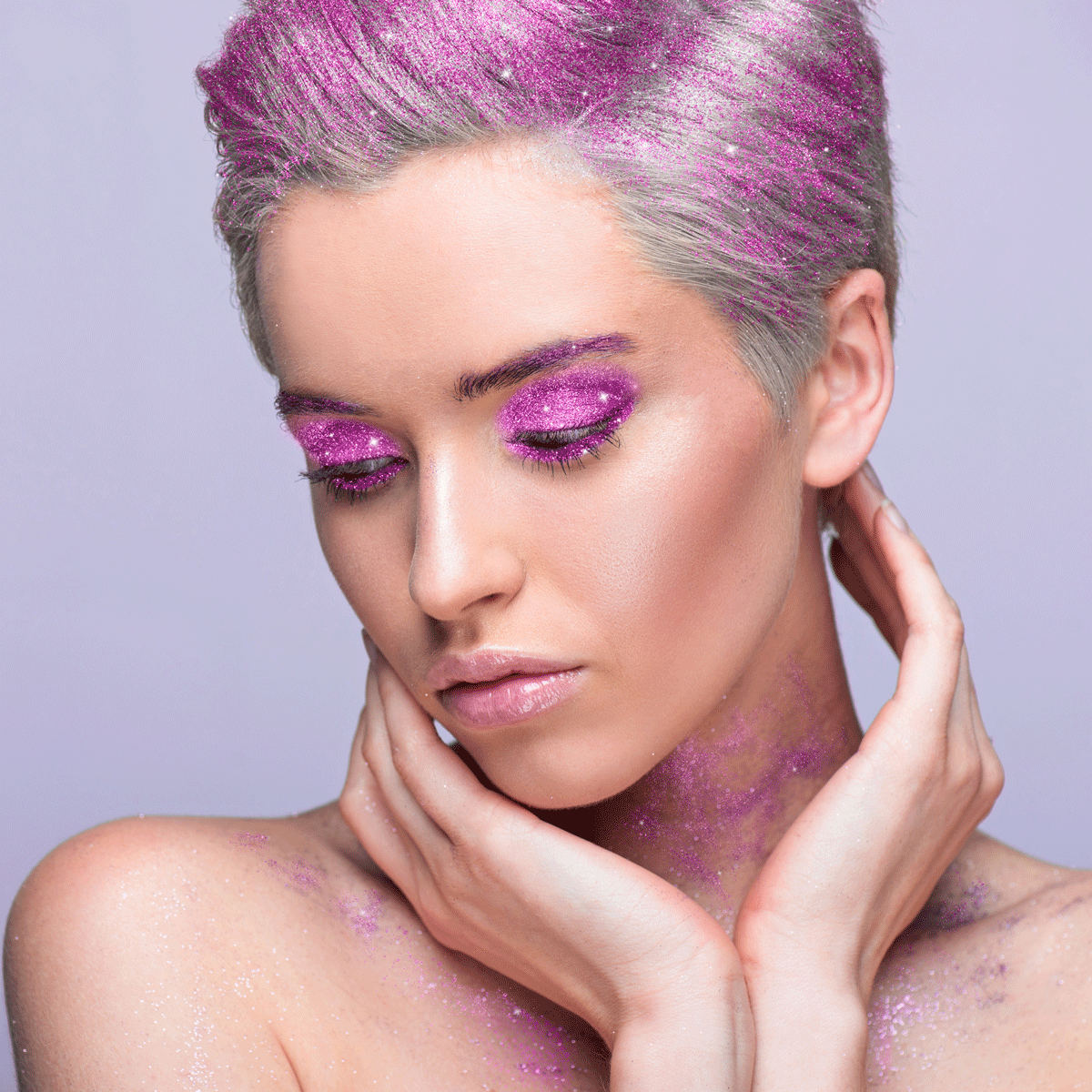 Hemway COSMETIC GLITTER HOLOGRAPHIC IRIDESCENT NAIL FACE SKIN BODY ...