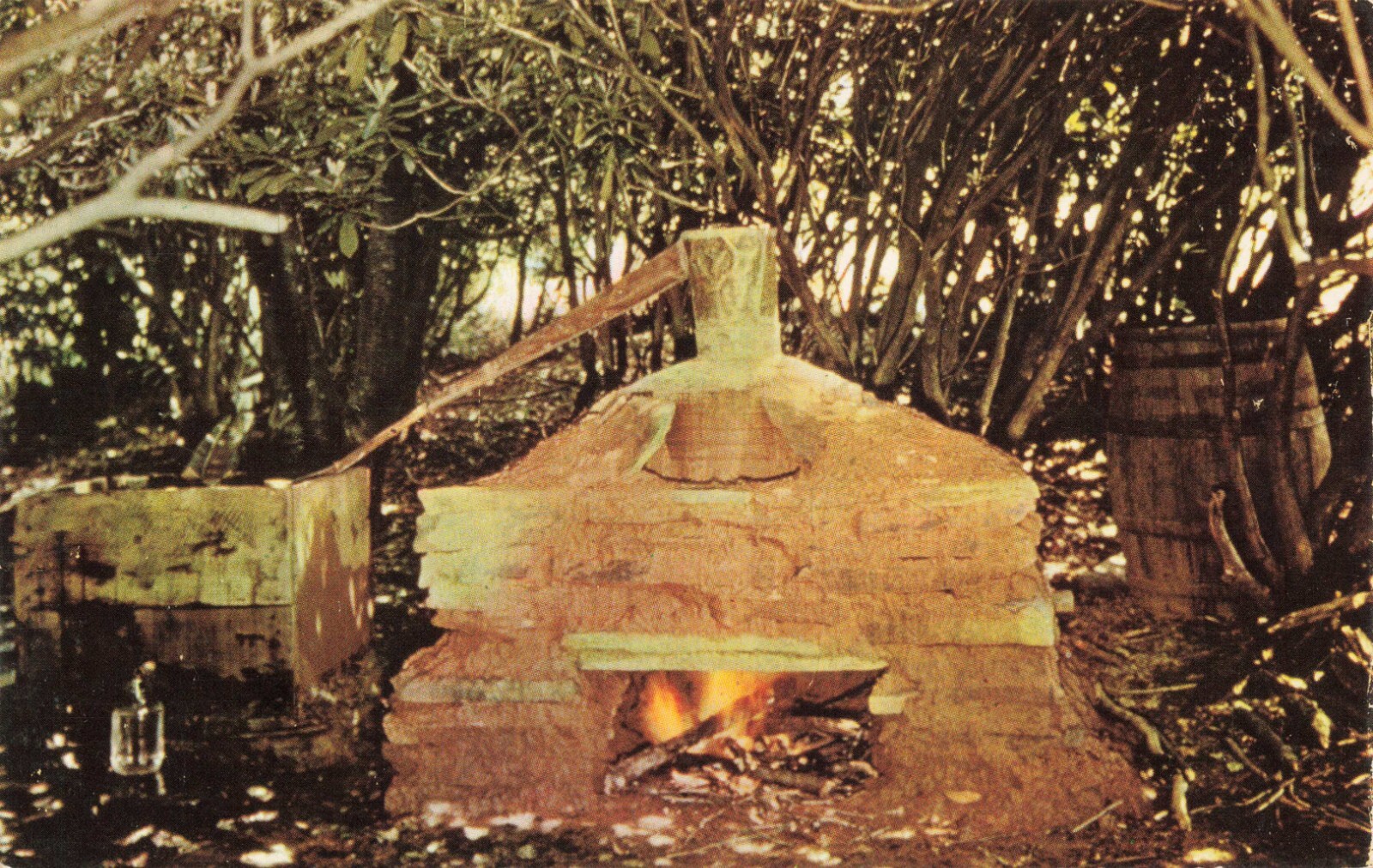 Postcard KY Moonshine Whiskey Still Mountain Dew Distilleries Poitín ...