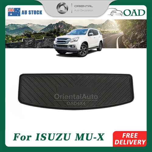 3D TPE Cargo Mat Boot Mat Liner Trunk Mat for ISUZU MUX MU-X 7 seats ...