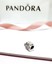 New Authentic Pandora 925 Silver Charm Dog CZ Pave Paw Print Pendant ...