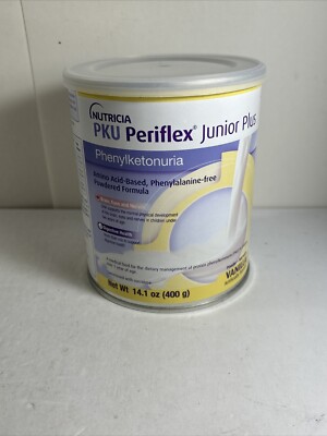 PKU Periflex Junior Plus Powdered Medical Food 400g 14.1 Grams Vanilla ...