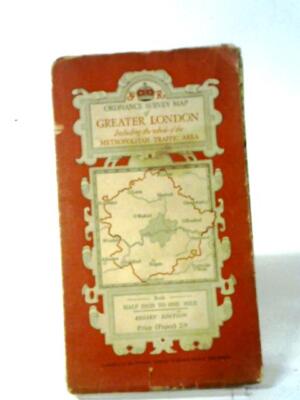 Ordnance Survey Map Of Greater London (Ordnance Survey - 1935) (ID ...