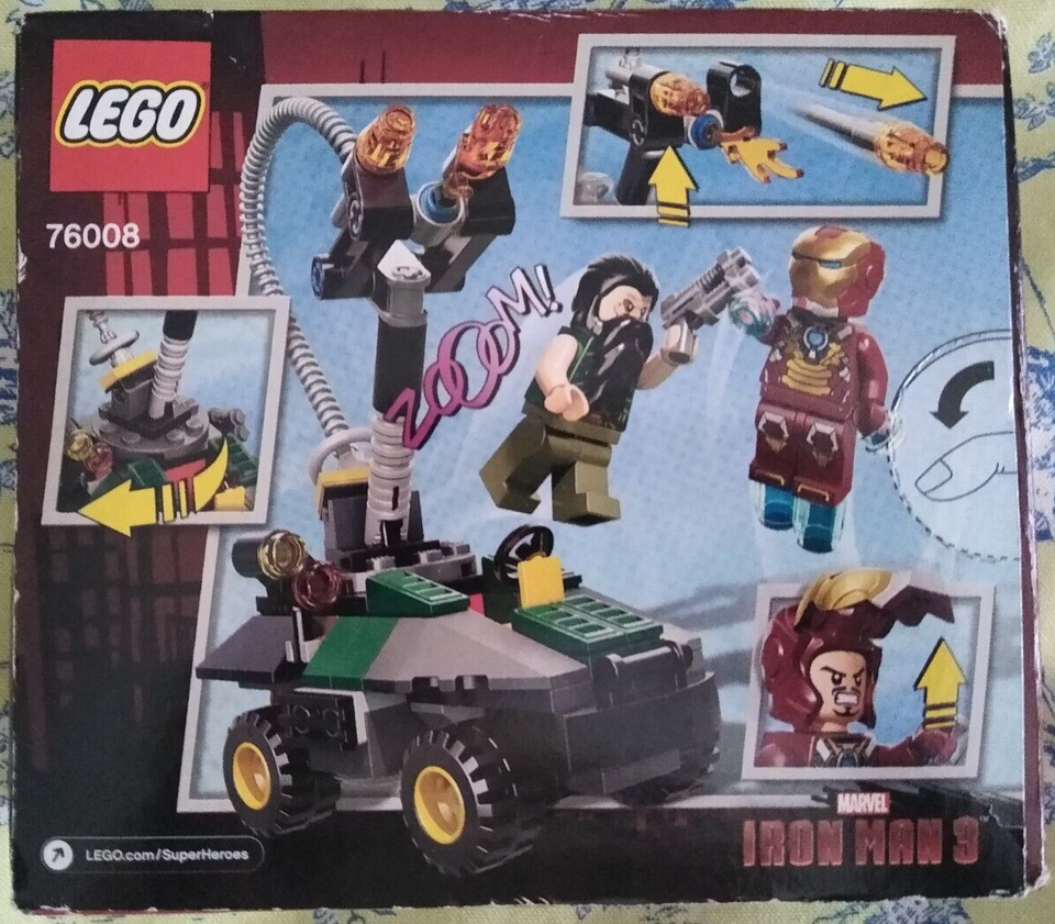Lego 76008 Marvel Super Heroes Iron Man vs The Mandarin Ultimate ...