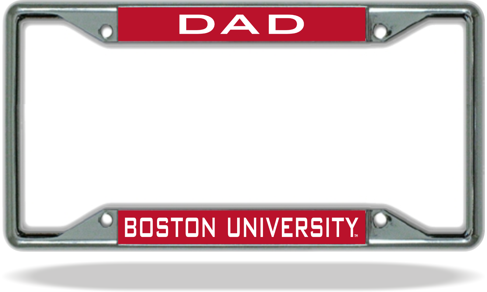 Boston University DAD License Plate Frame | eBay