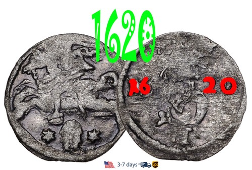 Lithuania Dwudenar 2 Denar 1620 - Sigismund III Silver Coin #19862 | eBay