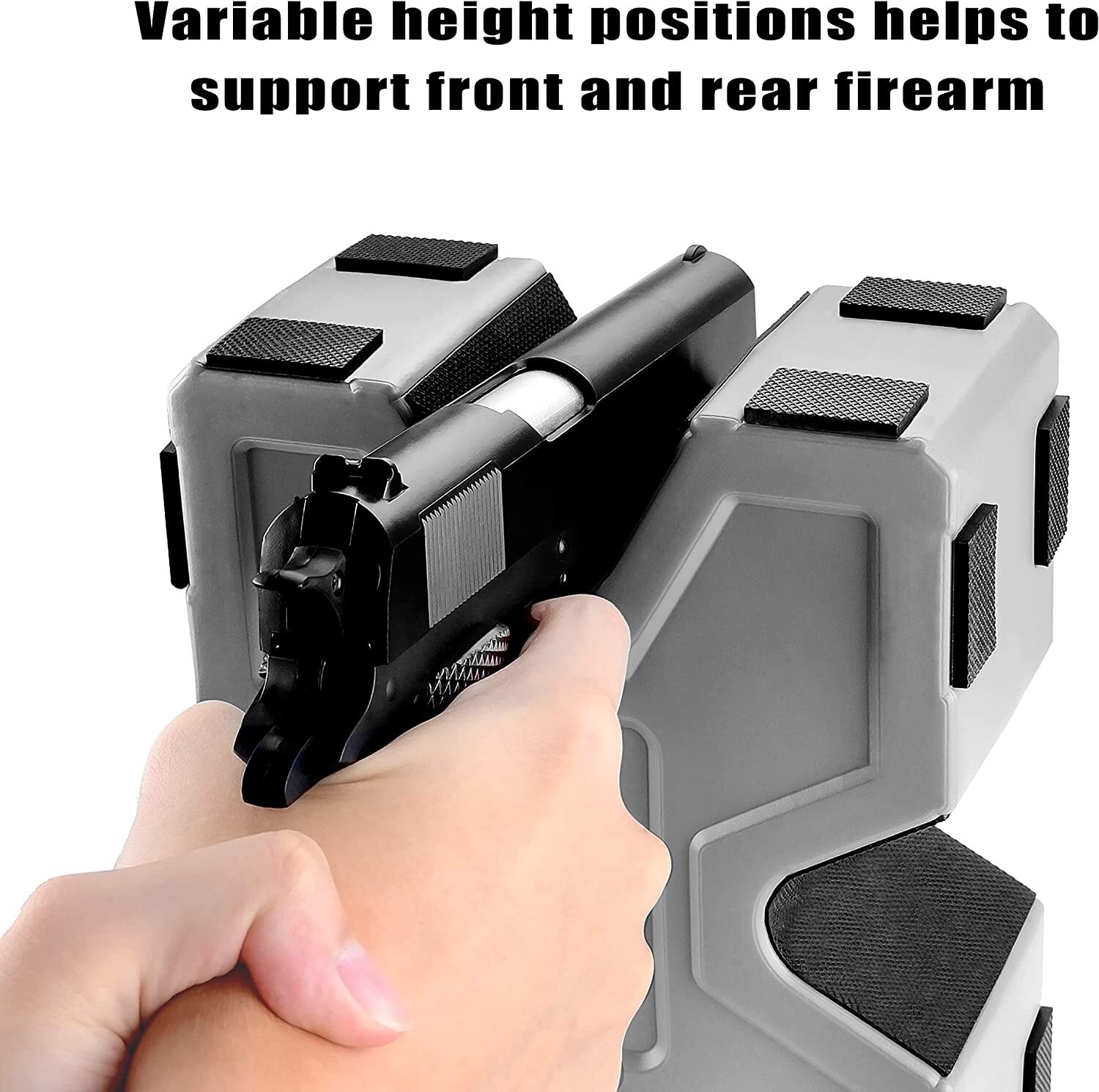 Shooting Rest Non-Slip Block Bench Rest for Rifle and Pistol,Shooting ...