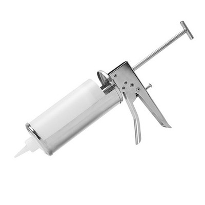 Stainless Steel Condiment Dispenser Gun Ketchup Mustard Sauce Pump ...