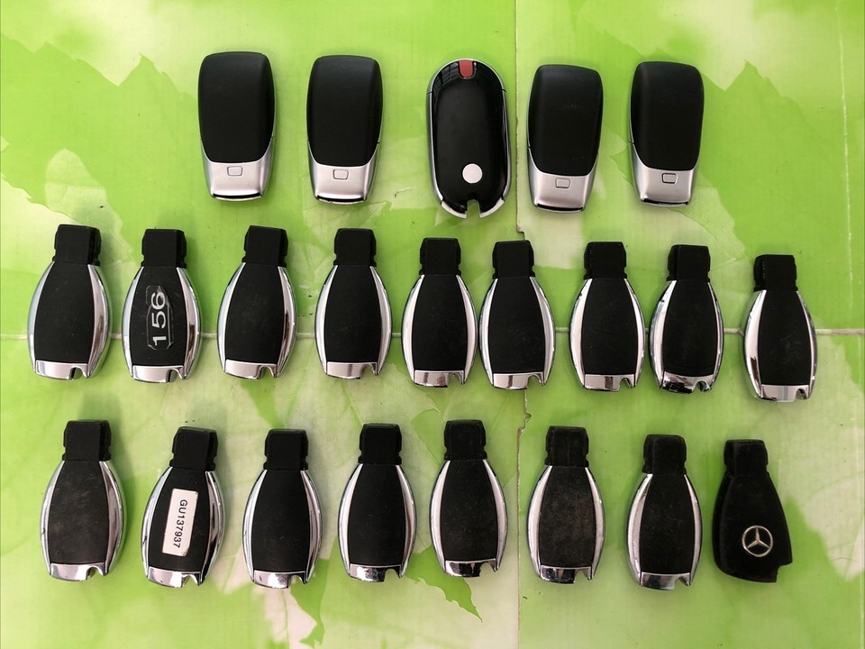 22 ) MIXED LOT OF MERCEDES BENZ KEYLESS ENTRY KEY FOB'S | eBay