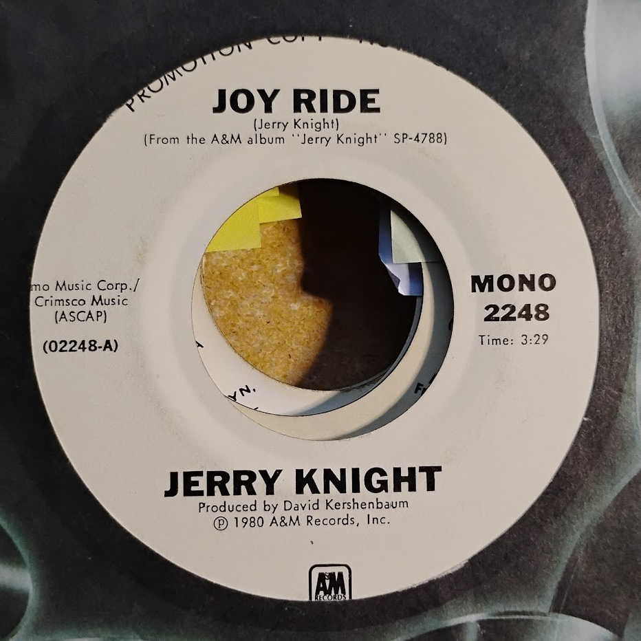 JOY RIDE - JERRY KNIGHT VG+ 45 ELECTRO FUNK DISCO 1980 | eBay