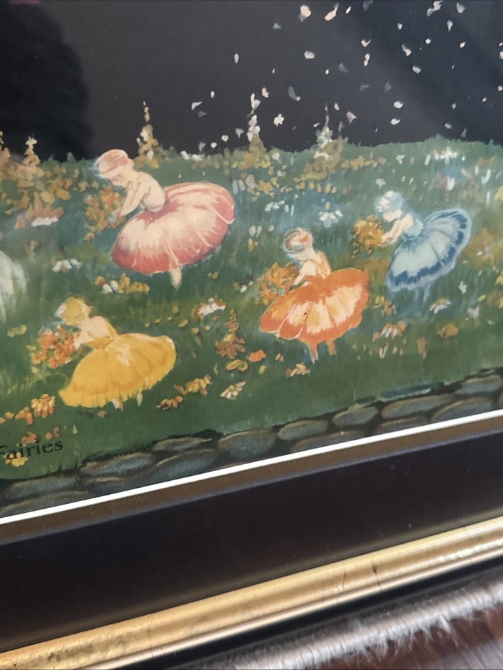 Love Fairies 1928 Marygold Marion Crowe Borin Art Deco Fairy Lithograph ...