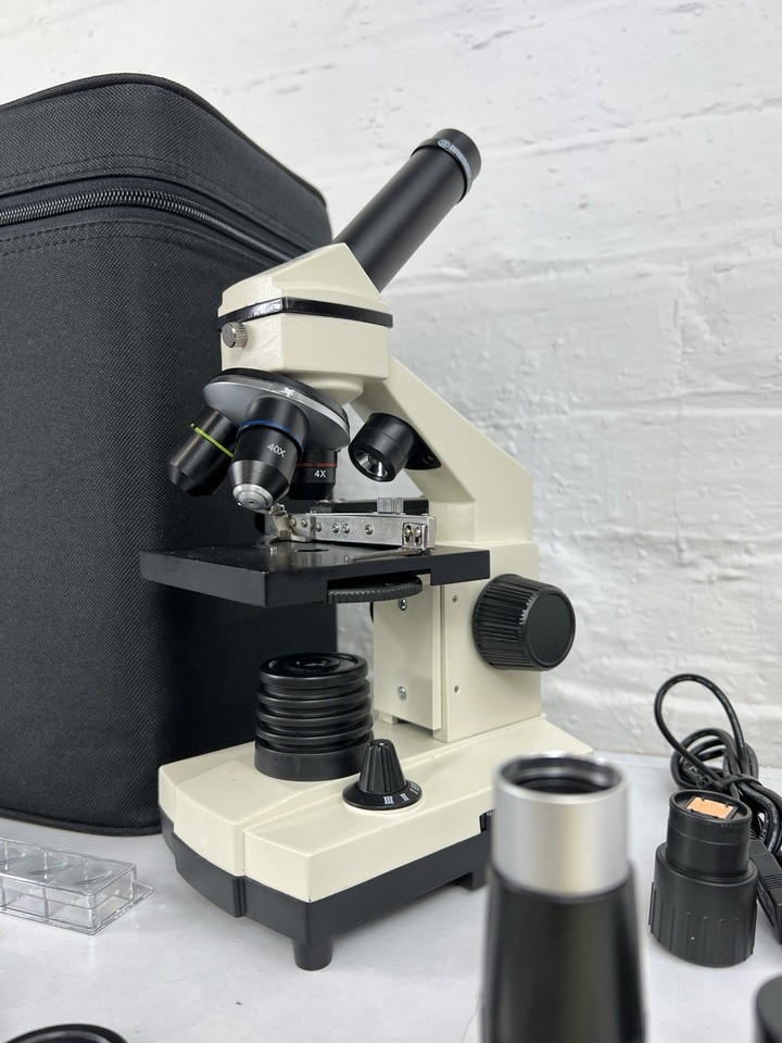 Bresser Biolux AL Microscope 20x- 1280x With Accessories And Carrying ...