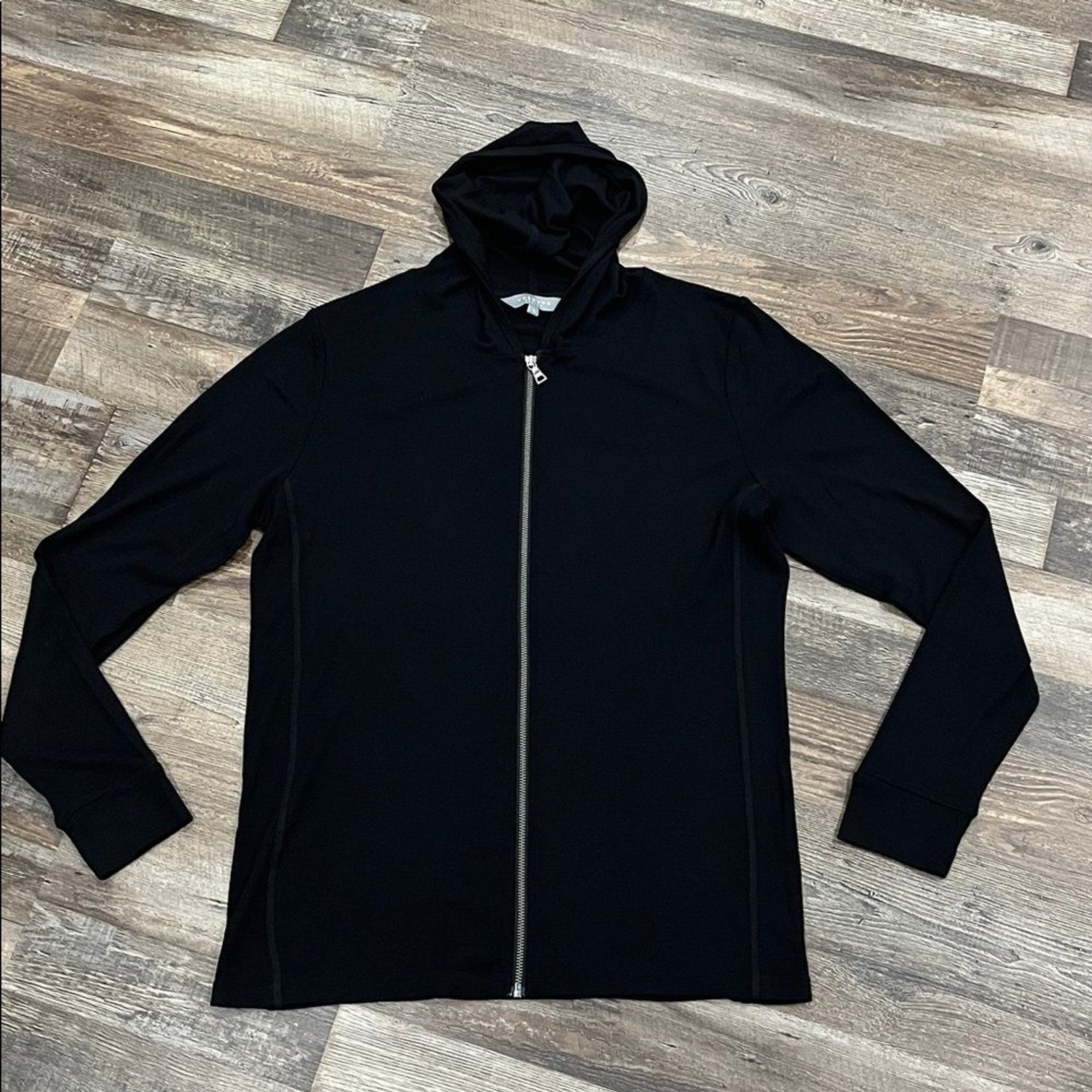 Unbound Merino Wool Full Zip Hoodie Mens Slim Fit Siz… - Gem