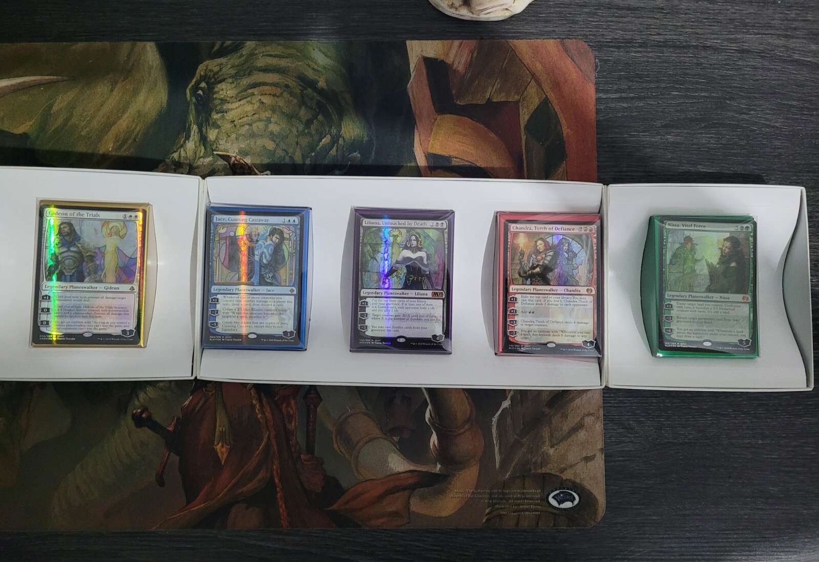 MTG SDCC 2018 Exclusive Planeswalker Set - San Diego Comic Con - Terese Nielsen | eBay