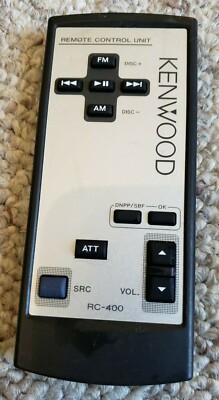 Kenwood RC-400 Remote Control Unit for A70202405 KDC217 KDC2019V ...