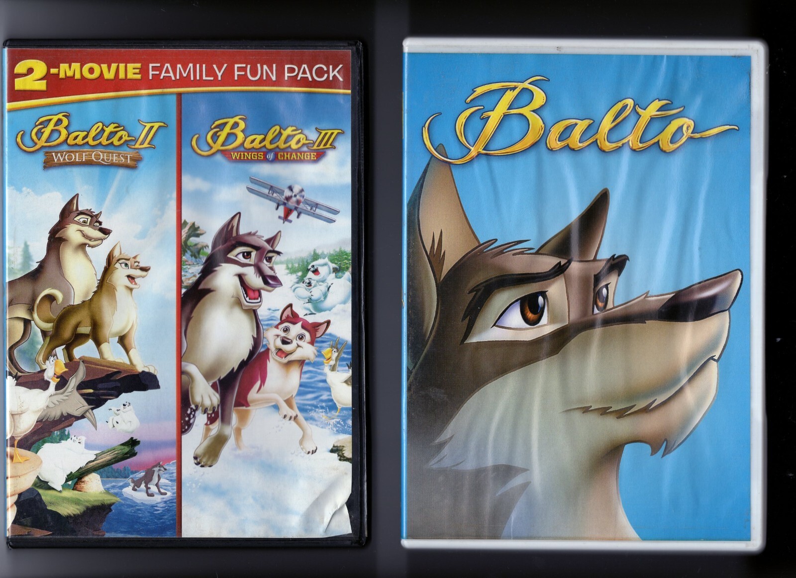 BALTO I, II, III DVD lot / 3-movie set on 2 discs | eBay
