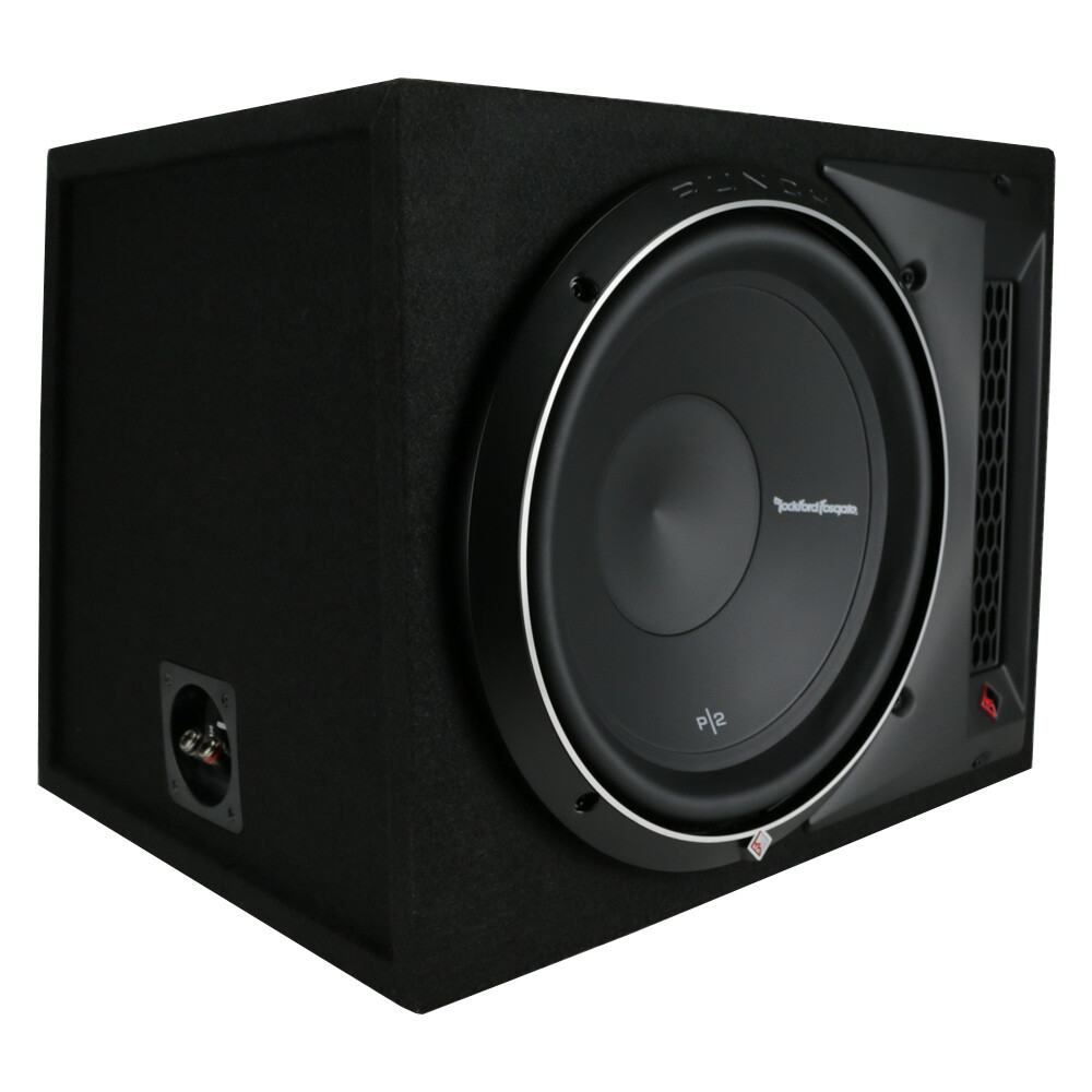 Rockford Fosgate P2-1X12 12" 800W Subwoofer Loaded Vented Enclosure Sub ...