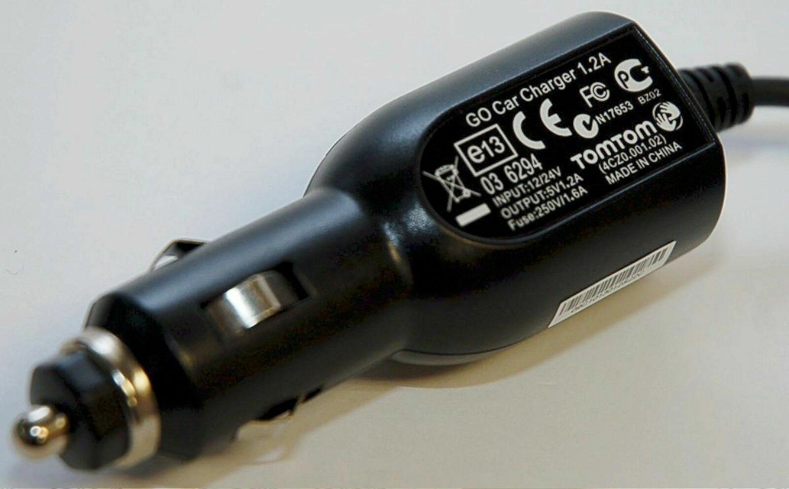 ORIGINAL TomTom GPS Mini-USB Car Charger Adapter XXL 530 540 550TM XL ...