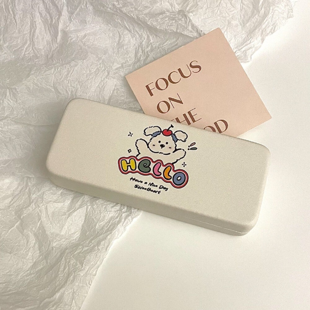 PU Leather Glasses Box Waterproof Spectacle Cases Cute Glasses Case Men ...