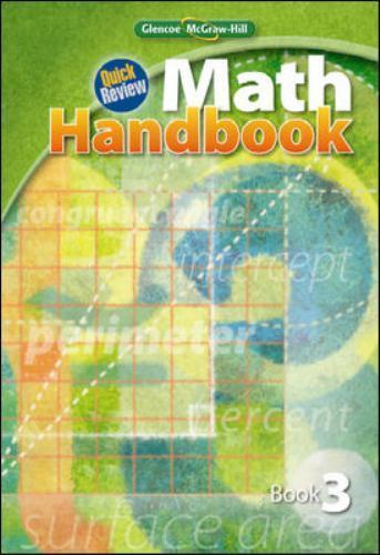 Quick Review Math Handbook, Book 3, Student Edition 9780078915086| eBay