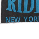 Riders New York City Back Patch | eBay