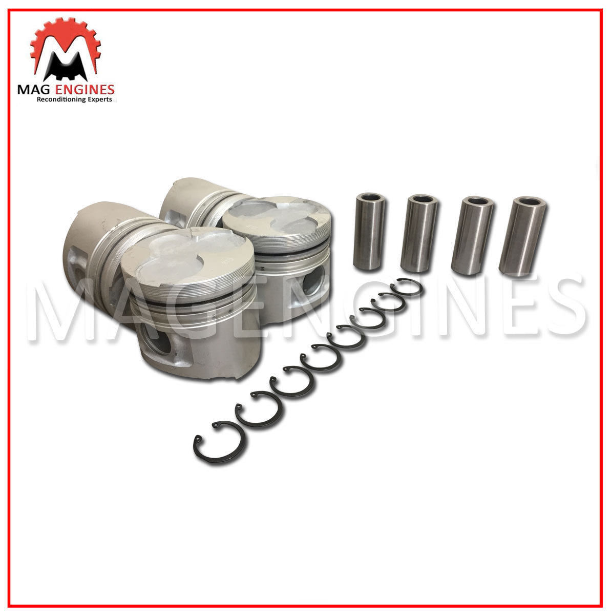 PISTON & RING SET MITSUBISHI 4D55 4D56 / HYUNDAI D4BX FOR L300 PAJERO ...