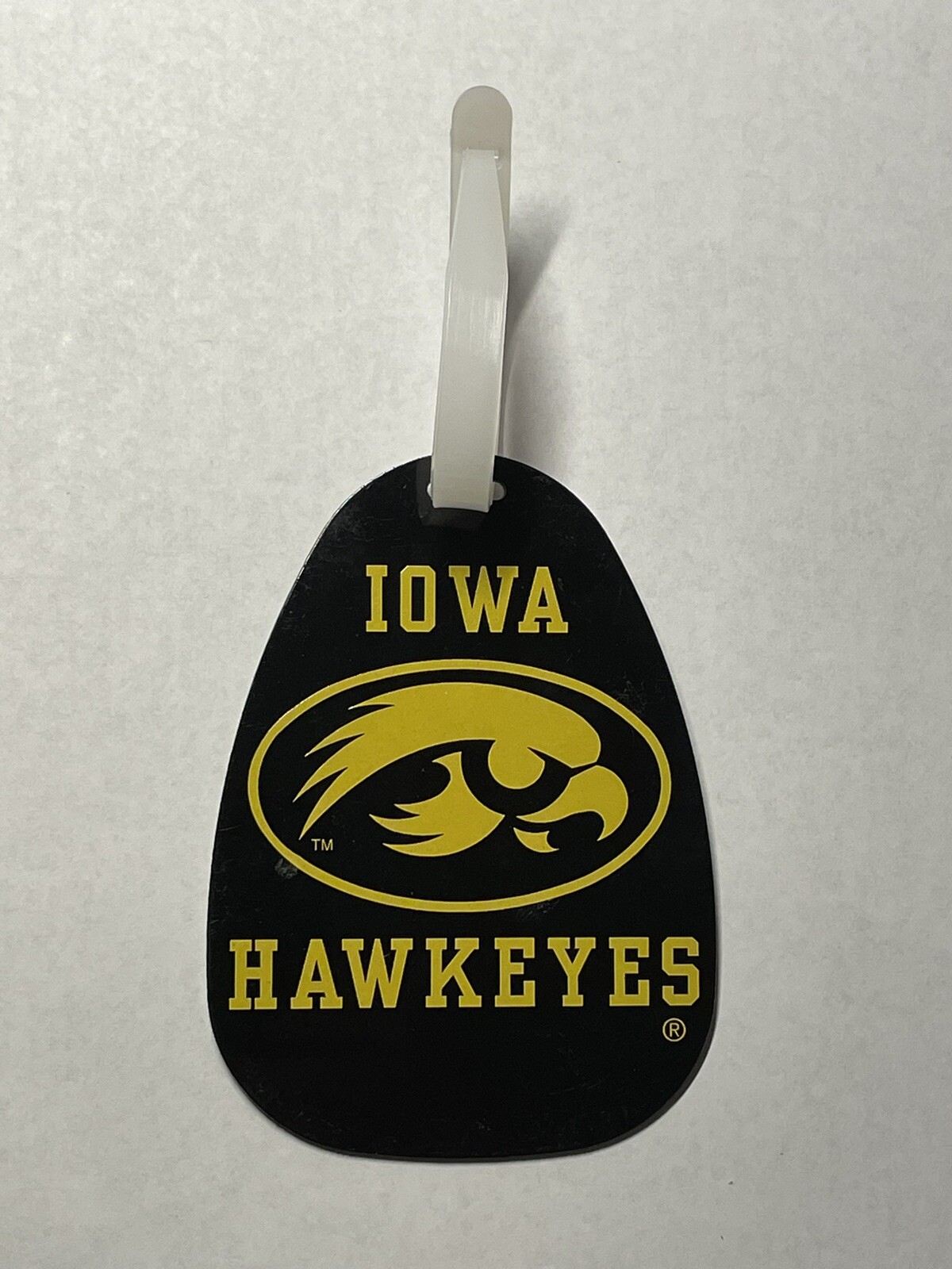 Rare University Of Iowa Hawkeyes NCAA Metal Golf Bag Tag - A Beauty! | eBay