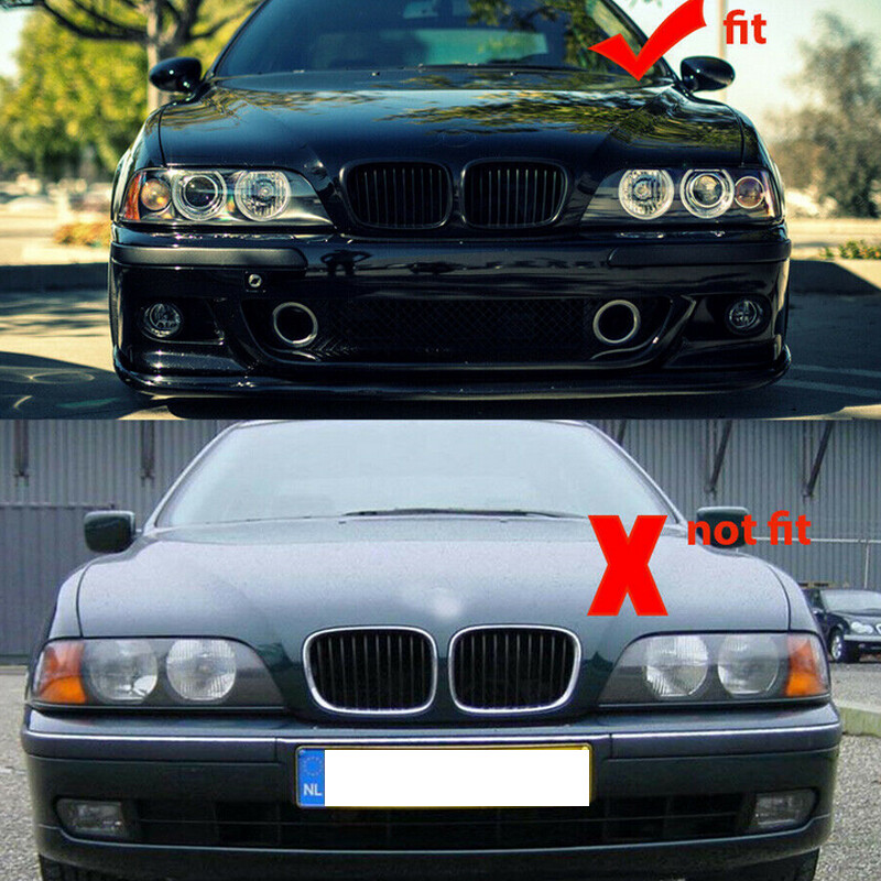 2X Für BMW 5ER E39 M5 95-03 SPORT NIEREN KÜHLERGRILL SCHWARZ HOCHGLANZ ...
