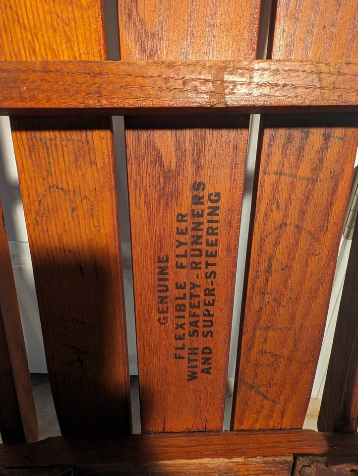 Vintage SLED Genuine Flexible Flyer No. 47 J Planet Jr USA S.L. Allen ...