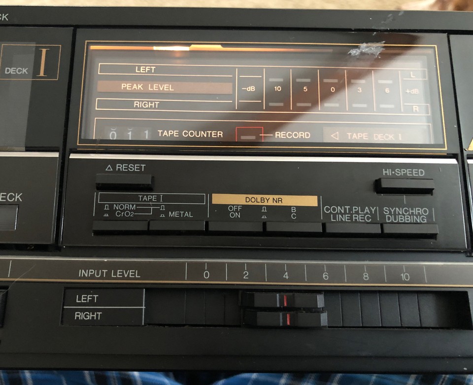 Scott Stereo Dual Casette Deck with Hi-Speed Dubbing DD686 Made in ...