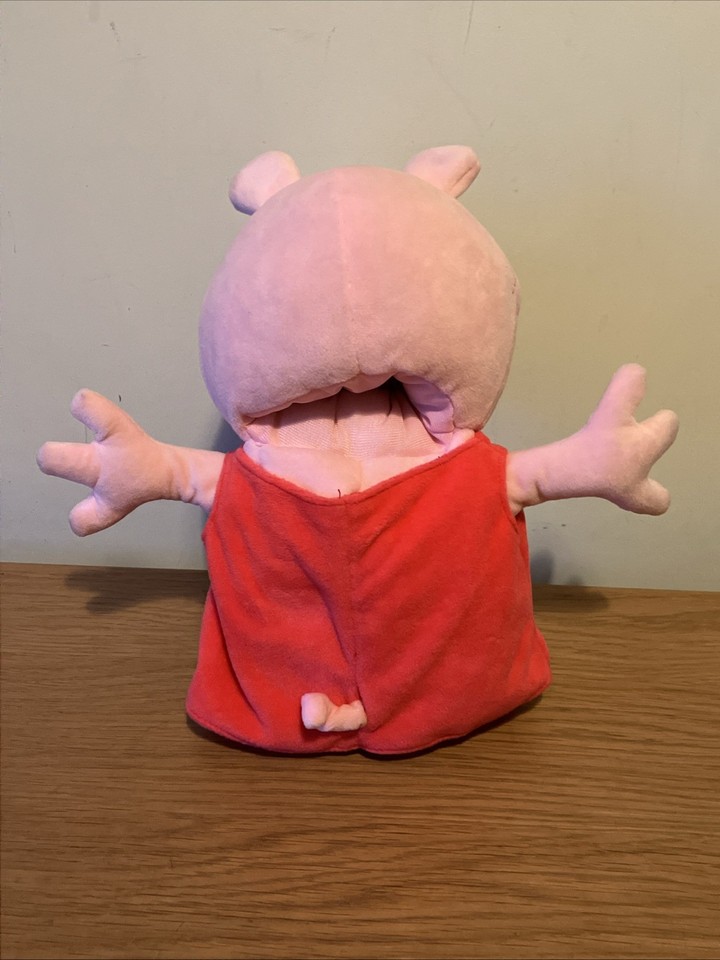 Peppa Pig Talking Musical Hand Puppet Plush Toy 2021 Fully Working VGC ...