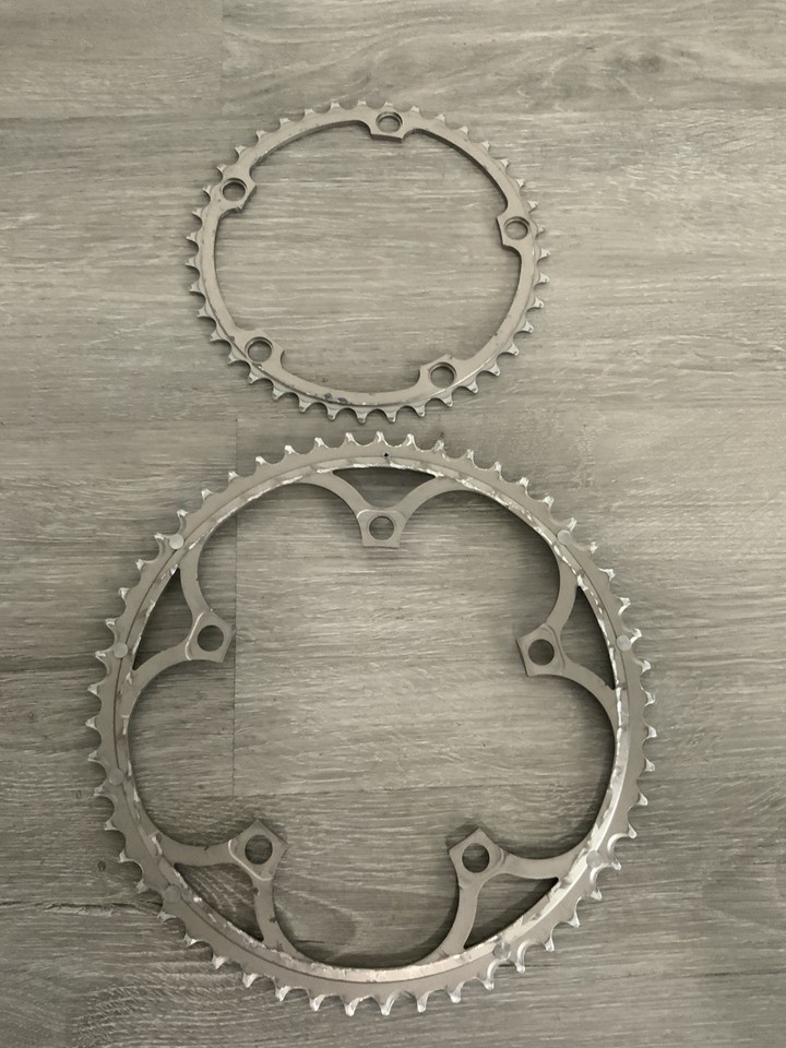 CAMPAGNOLO RECORD CHAIN RINGS (2) 53-39 TOOTH 135 BCD 10 SPEED | eBay
