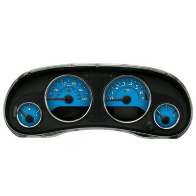 US Speedo Light Blue Wrangler JK/JKU Gauge Face for Clusters 2011-2018 ...