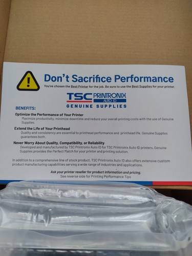 TSC Alpha Printer-For iPhone or iPad-3RB 99-048A068-0301 Barcode Label ...