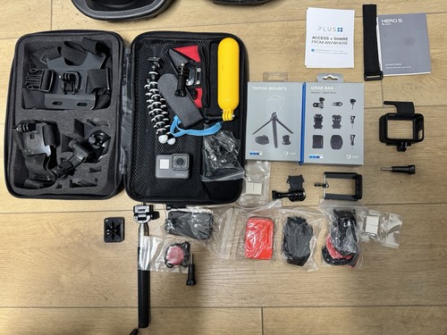 Go Pro Hero 5 Black Bundle - Lots of Accessories! | eBay