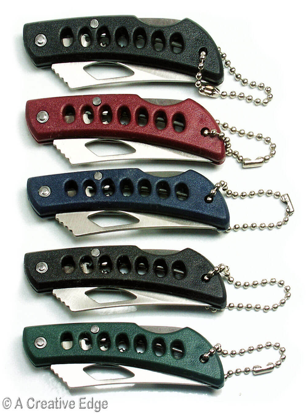 Premium Mini Key Chain Folding Locking Pocket Knives Wholesale Lot of 5 ...