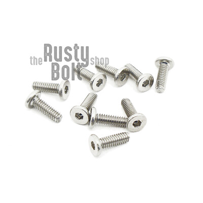 M2 x 6mm, Socket Head Screws, Ultra Low Profile, Thin, Wafer, Stainless ...