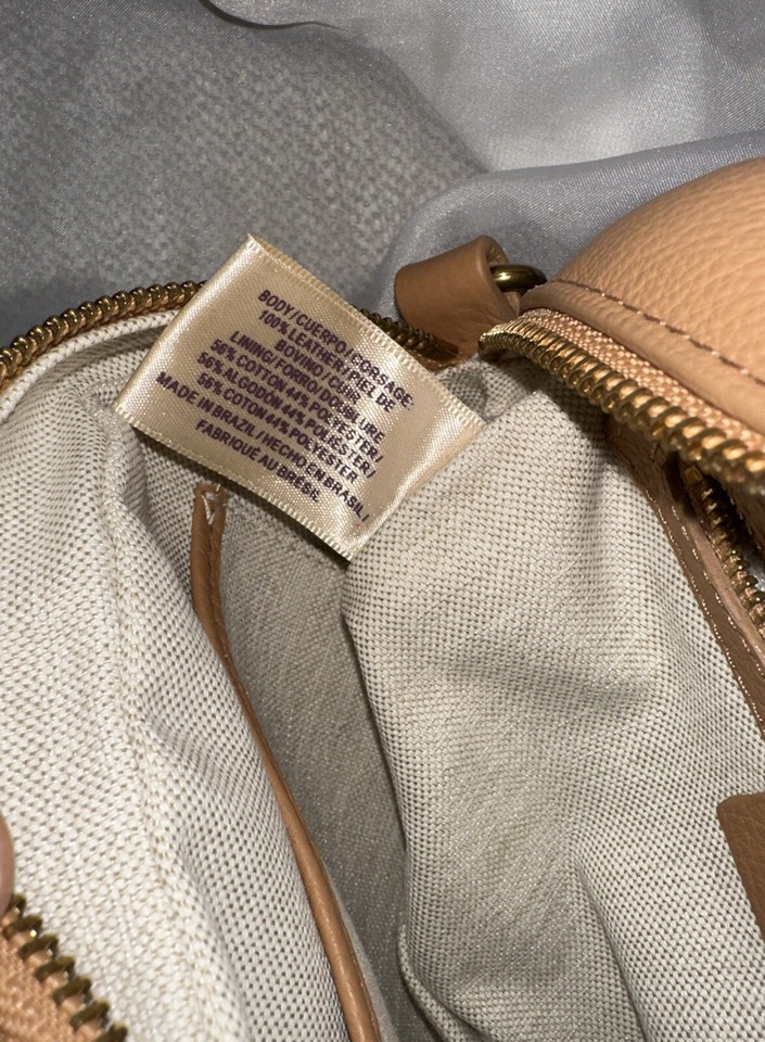 ETIENNE AIGNER CAMERA/CROSSBODY BAG + 2 STRAPS BICUIT/CARAMEL NWT $198 ...
