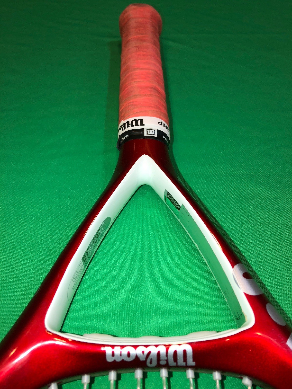 Wilson nCode nFusion Oversize OS 110 Tennis Racquet Racket 4 3/8 + Pro ...