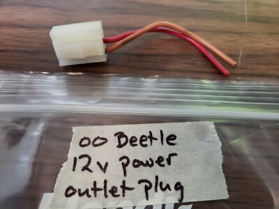 2000 VW BEETLE - 12V POWER OUTLET PLUG CONNECTOR OEM 00 1J0919309 | eBay