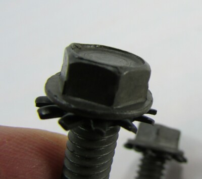 Lot 25 Hex Washer Head Sems Bolt 1/4-20 x 1" Tempered Screws External ...