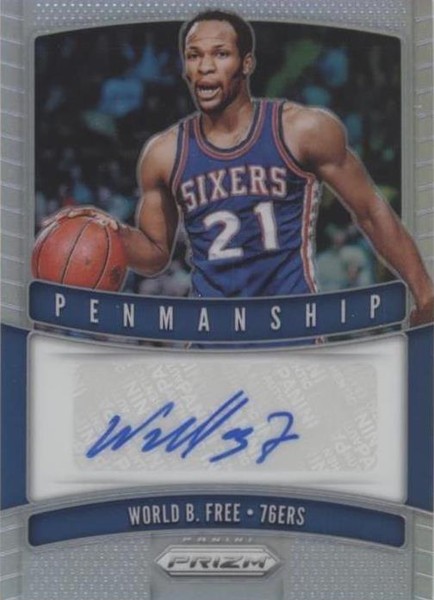 2019-20 Panini Prizm - Penmanship Silver Prizm #PM-WBF World B. Free ...