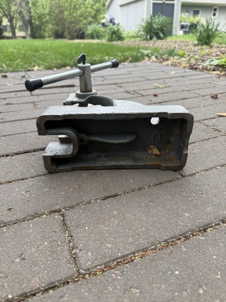 Arbor Press Manual Desktop Press Lever Mountable Bearings Cast Iron | eBay