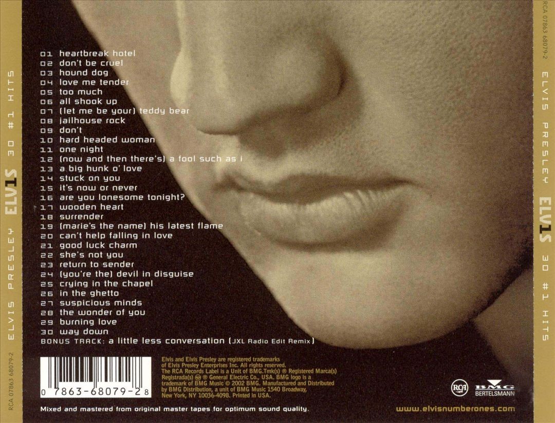 ELVIS PRESLEY - ELV1S: 30 #1 HITS NEW CD 78636807928| eBay