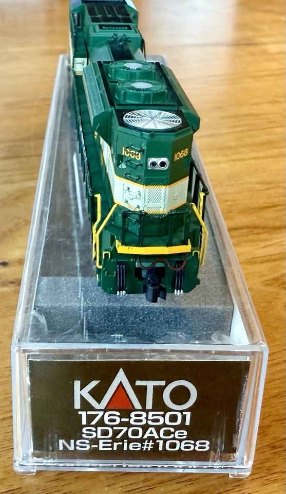 Kato N Scale Custom Detailed NS Erie heritage Unit #1068 DCC/LNIB | eBay