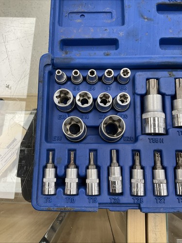 CORNWELL TOOLS Socket Set Kit Torx CBS-MTX34S 218724 | eBay