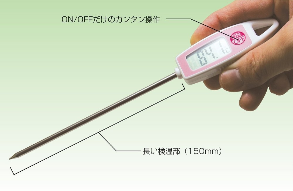 SHINWA Digital Thermometer for Cooking Kitchen Green Color 72979 | eBay